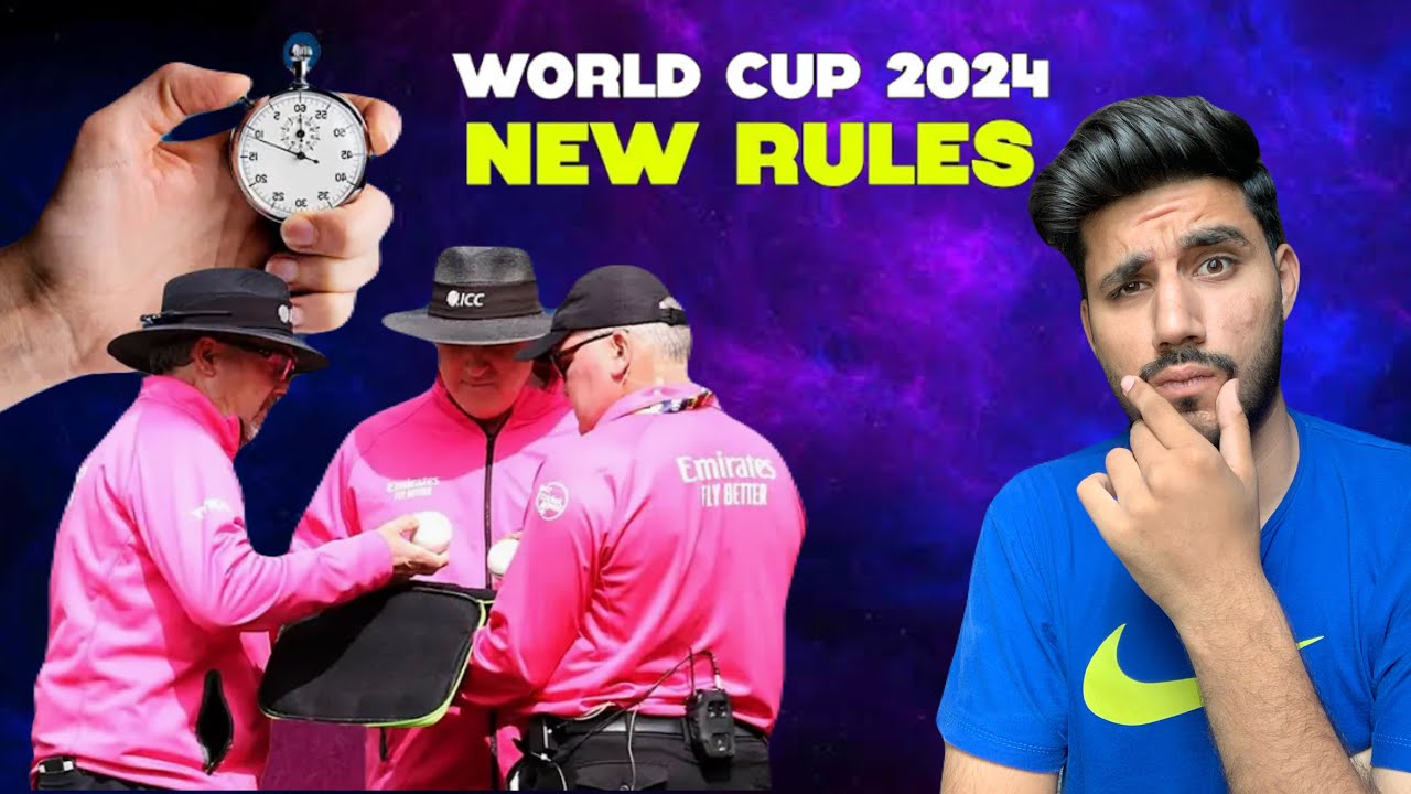 T20 World Cup 2024 New Rules | DLS , Stop Clock And Everything 😱 - YouTube