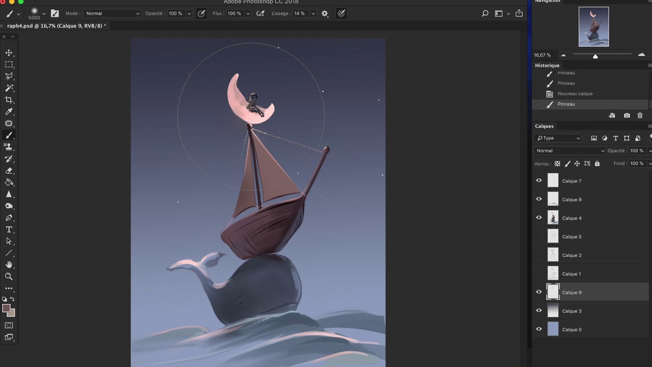 First steps of " Shoot the moon " - YouTube