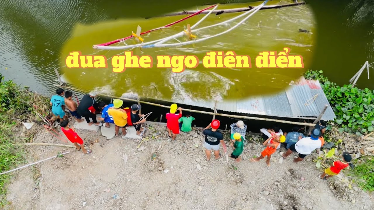 đam mê ghe ngo,đua ghe ngo điên điển - YouTube