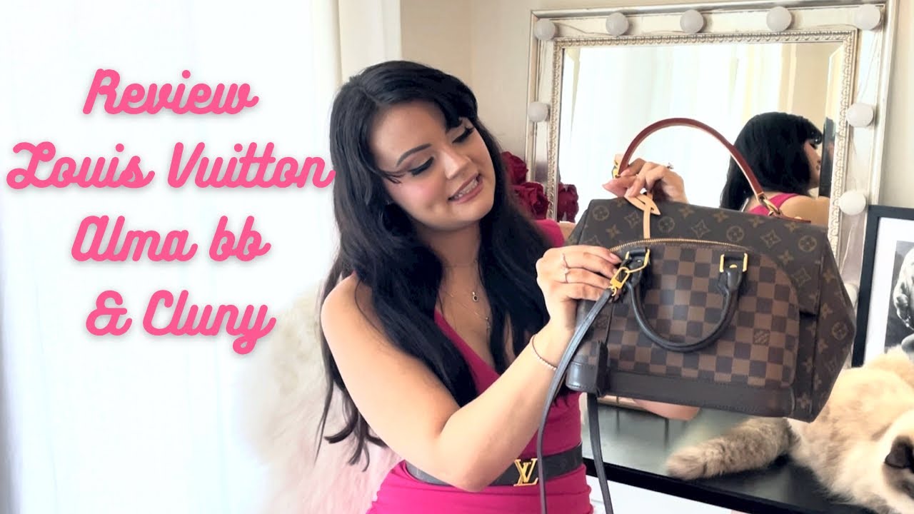 Luxury review: Louis Vuitton Alma bb and LV Cluny comparison | Brenda ...