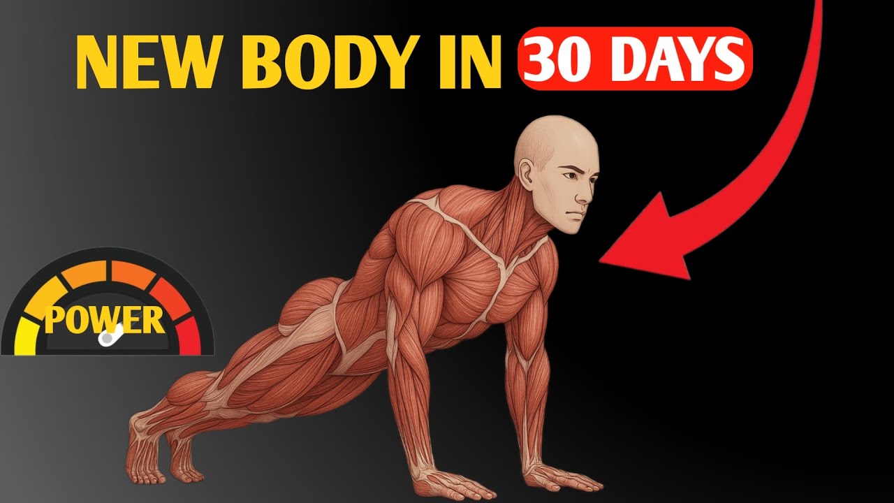 6 Exercises Without Equipment To Build Muscle in 30 days - YouTube