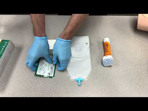 Male Purwick External Catheter Application