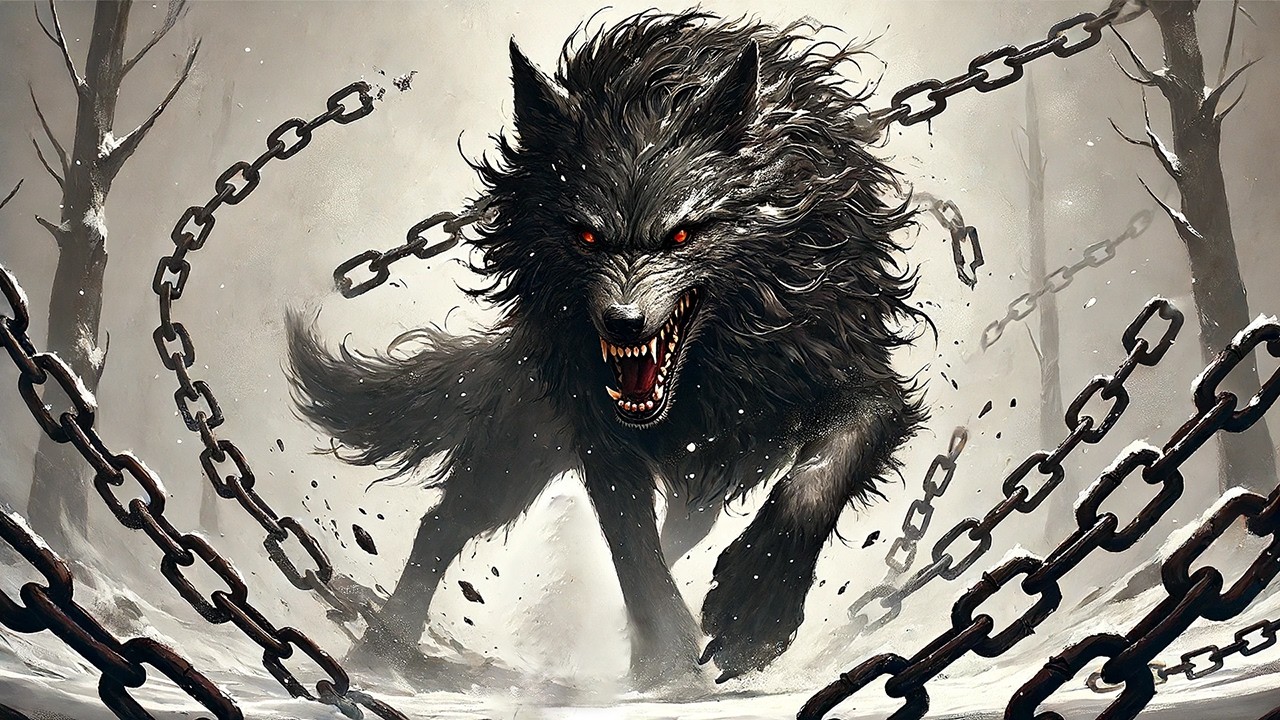 Fenrir, Monstrous Wolf of Ragnarok (Norse Mythology) - YouTube
