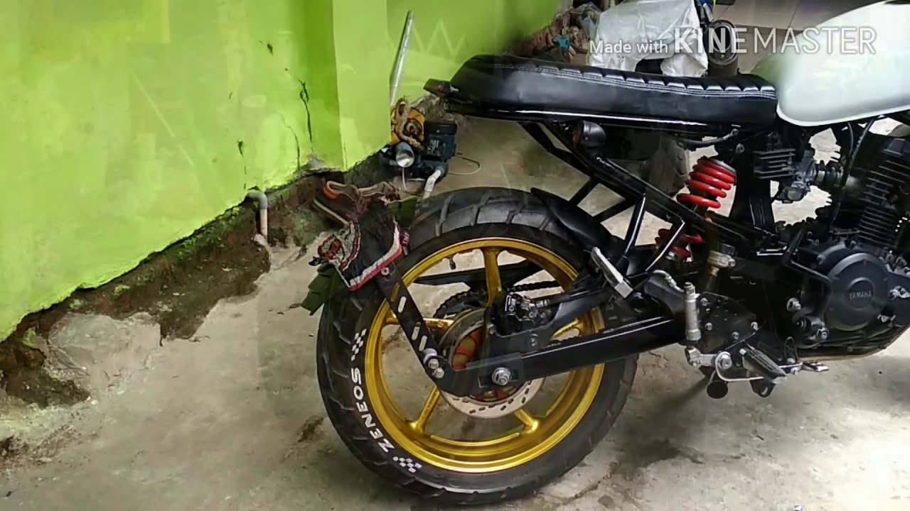 Cafe Racer Byson or FZ15 - YouTube