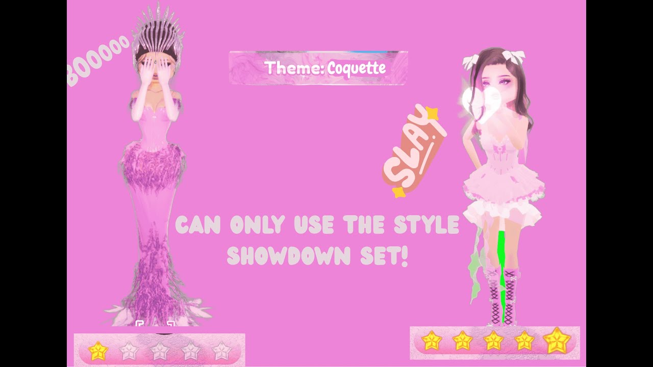 I Can Only Use the Style Showdown Set NO MATTER THE THEME in DTI! - YouTube
