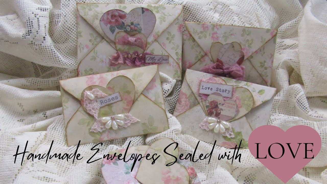 Handmade Envelopes Sealed with Love - YouTube