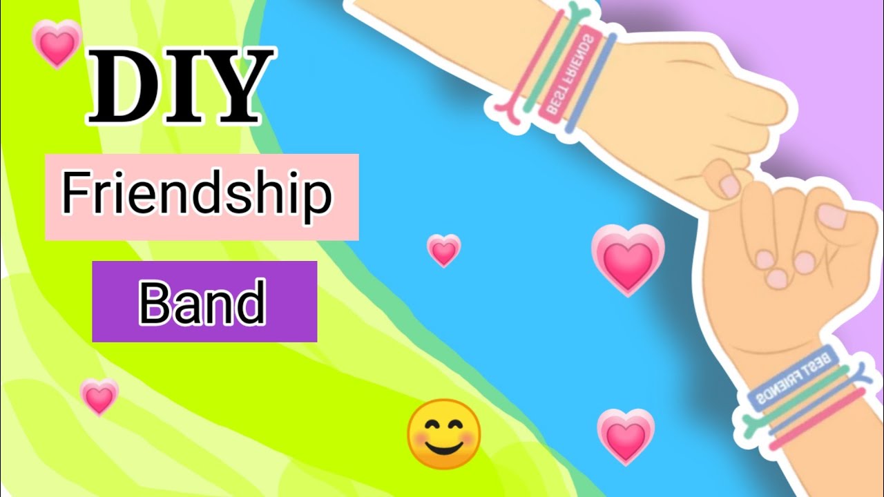 😊How to make Friendship Band/Friendship Day Band/Friendship Band making ...