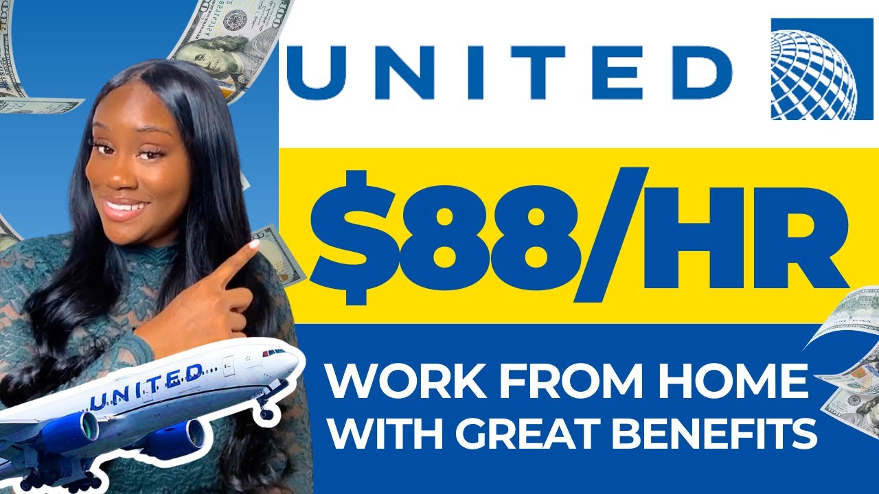United Airlines Is Hiring Remote! Make $3,520/WEEK | UNITED AIRLINES ...