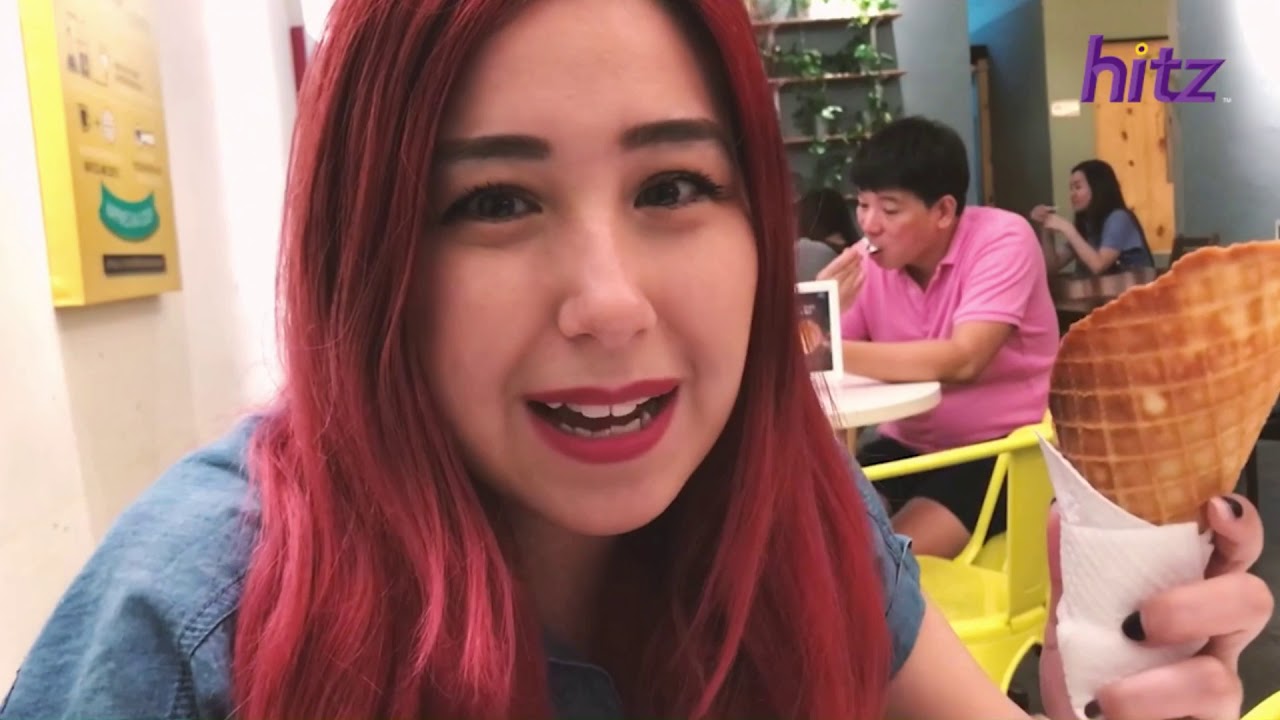 Calista Tries White Rabbit Milk Candy Ice Cream! - YouTube