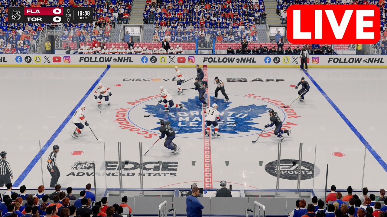 NHL LIVE🔴 Panthers vs. Maple Leafs | Game 7 - 18th May 2025 | NHL Full ...