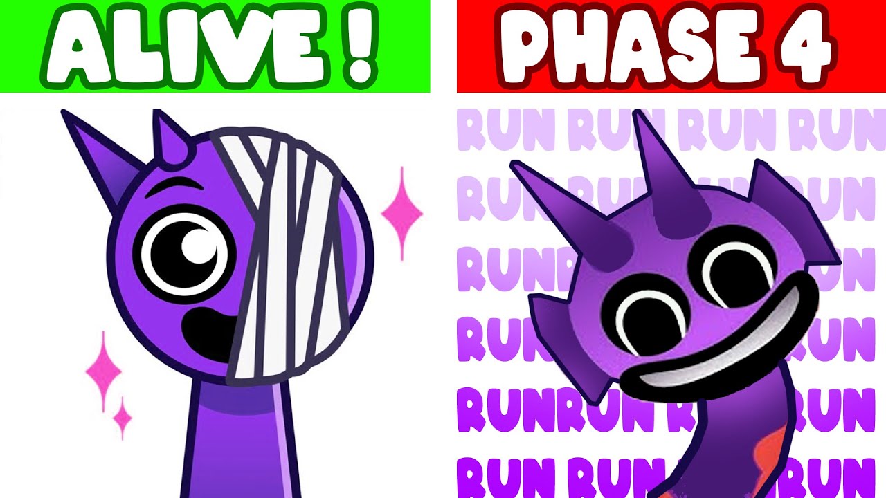 Incredibox Sprunki PHASE 4 Versions Vs ALIVE Sprunki Versions - YouTube