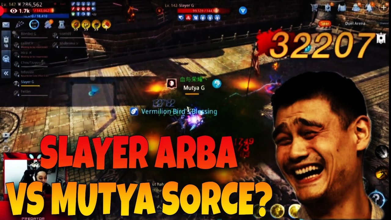 MIR4 - Mutya G Sub class SORCERER VS Slayer G Sub Class ARBALIST ...