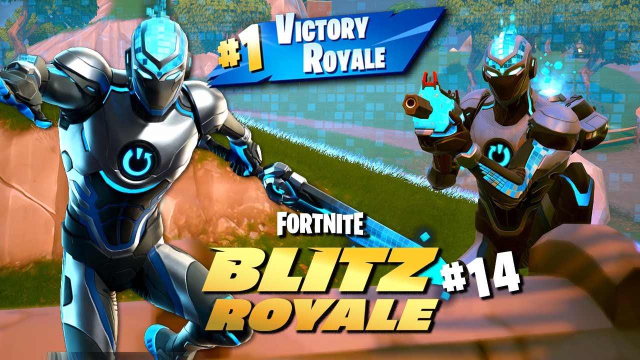Fortnite Blitz Royale #14 | Reboot Man Skin - YouTube