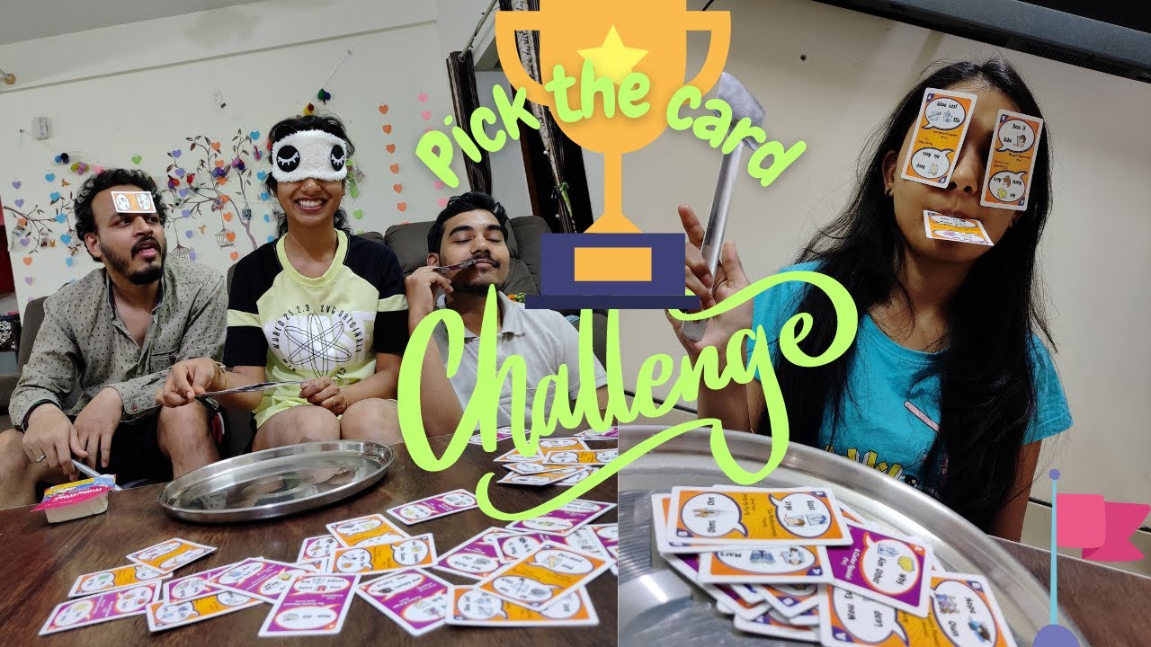 Who will pick more cards Challenge? | Challenge | Card Challenge ...