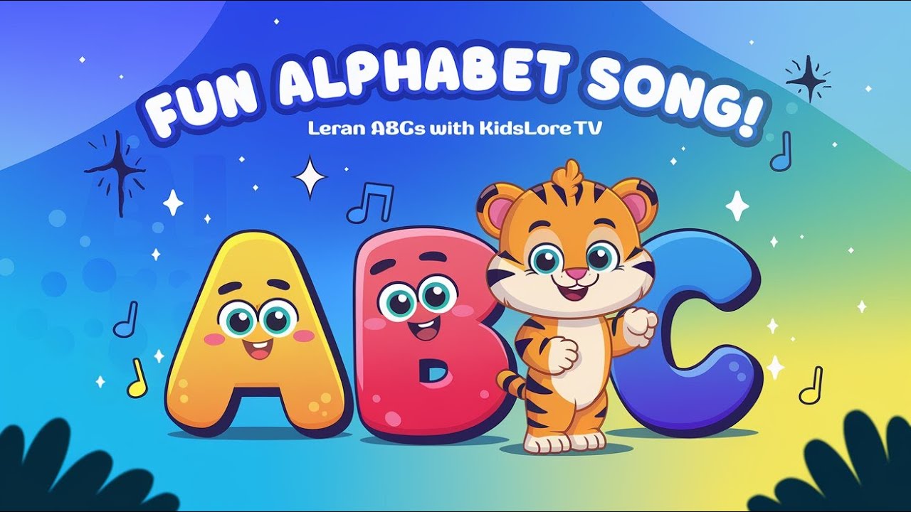 "Fun Alphabet Song for Kids | Learn ABCs with Kidslore TV" - YouTube