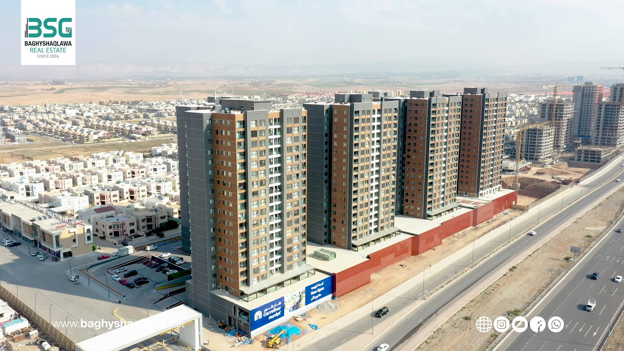Ganjan Life Apartment for Rent - Erbil - YouTube