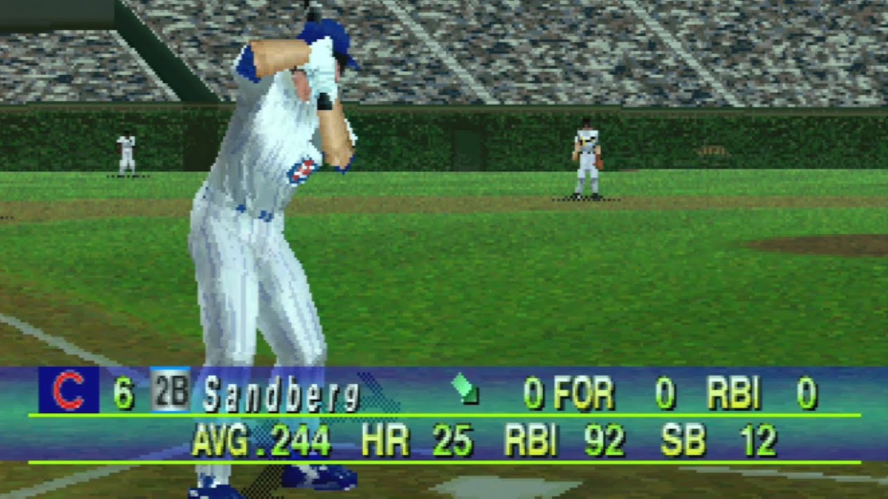 World Series Baseball '98 (Saturn) - CPU vs. CPU Gameplay - YouTube