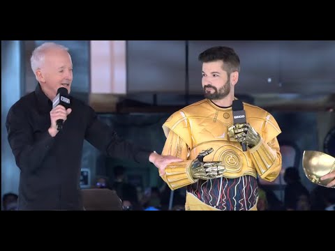Anthony Daniels Turns Anthony Carboni into C-3P0 FUNNY - Star Wars ...