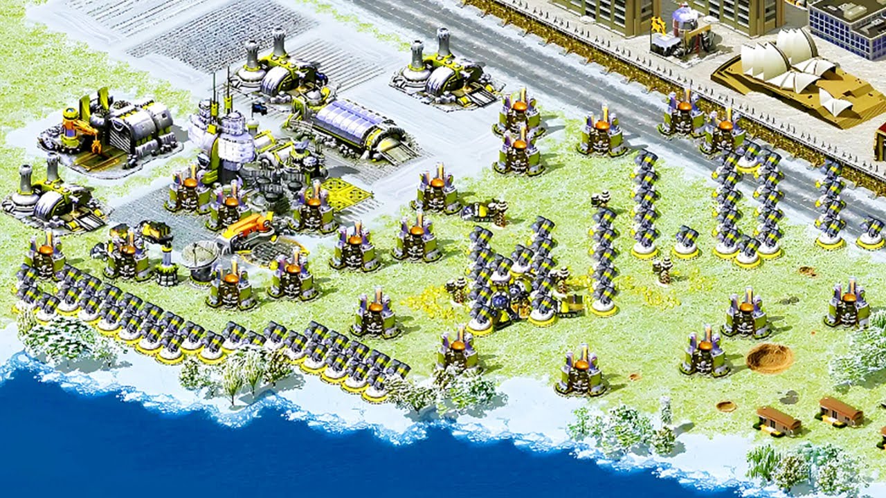 Red Alert 2 Yuri 2024 EXTRA HARD AI 7 Brutal vs Germany - YouTube