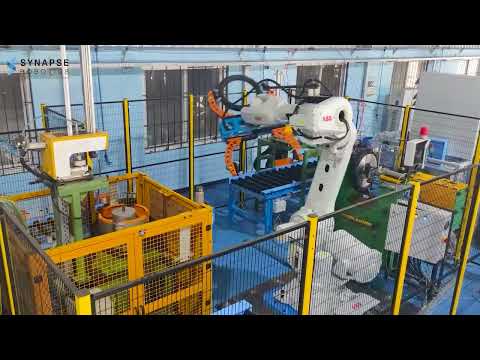 Robotic Tyre Handling for Imbalance & Trueness Testing | Two-Wheeler Tyre Automation