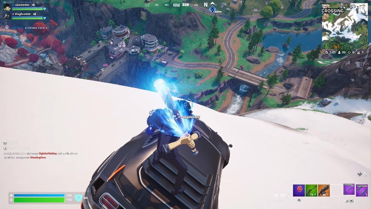 The flying car of doom - YouTube