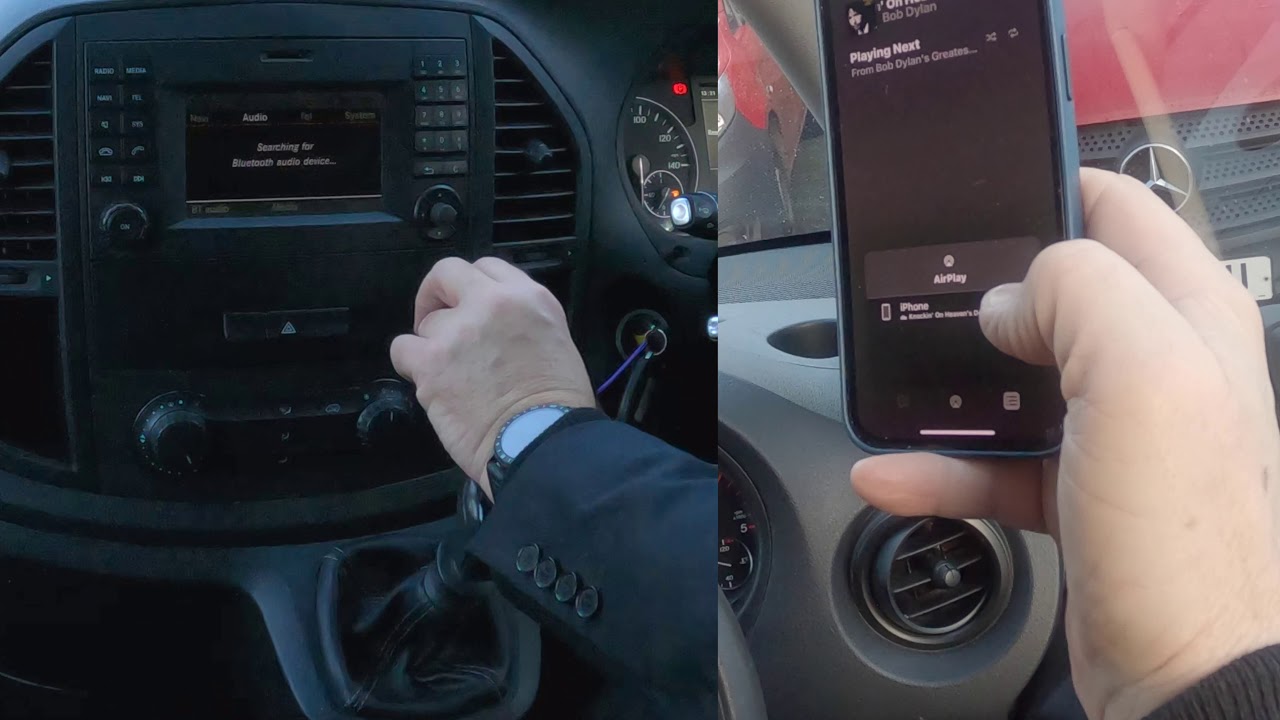 How to Pair a mobile to the bluetooth audio system in a 2015 Mercedes ...