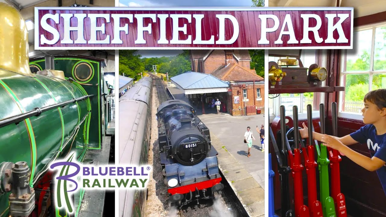 Bluebell Railway Adventure 🚂 | Visiting Sheffield Park Station & Train ...