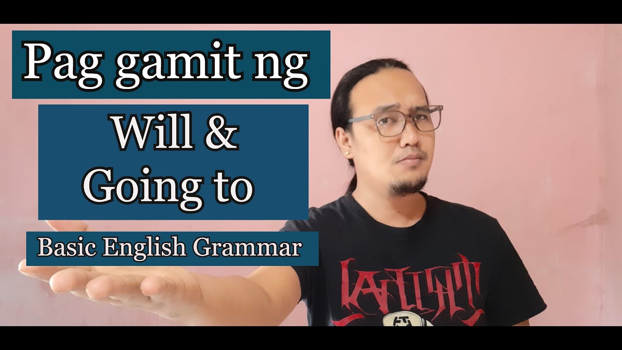 Pag gamit ng Will & Going to - English in Tagalog - Basic English ...