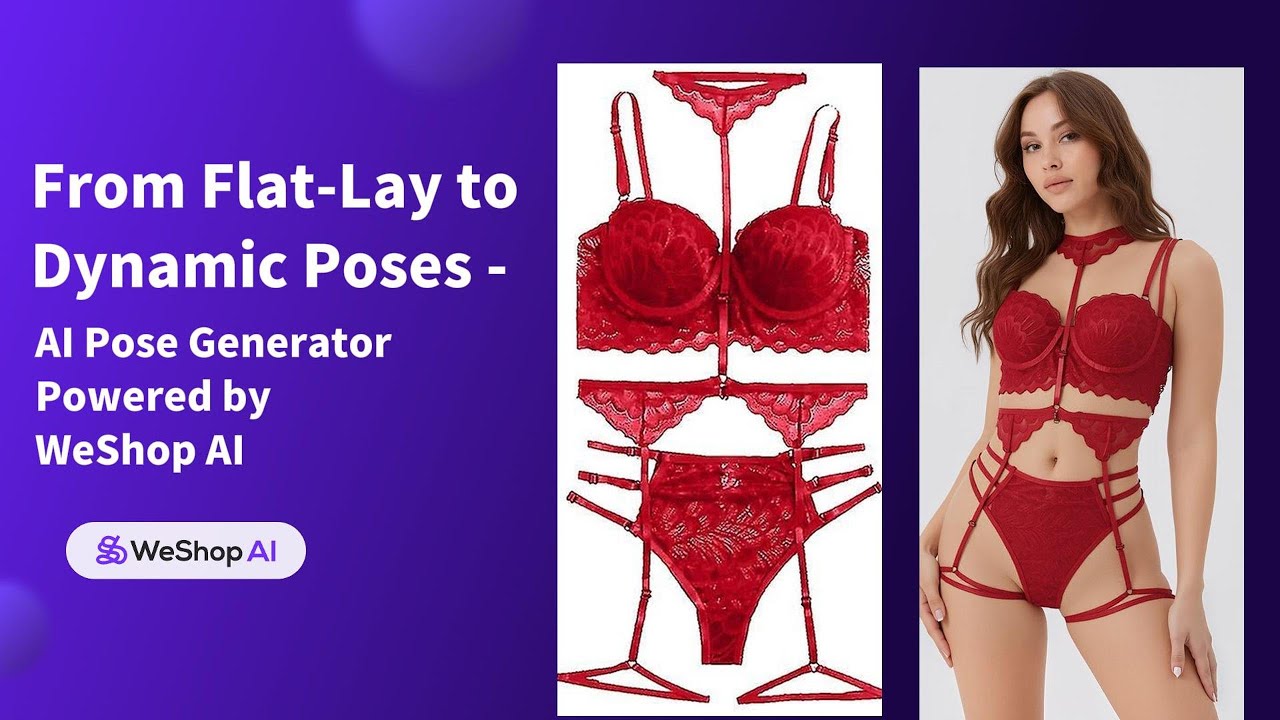 From Flat-Lay to Dynamic Poses – Powered by WeShop AI - YouTube