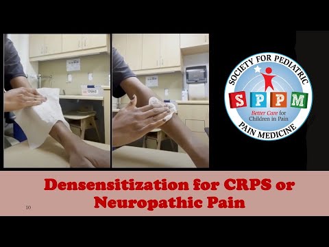 Desensitization for Pediatric CRPS or Neuropathic Pain - YouTube