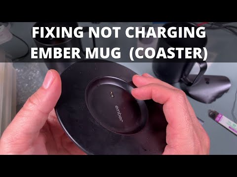 Ember Mug - not charging - fixing coaster by replacing pogo pin that ...