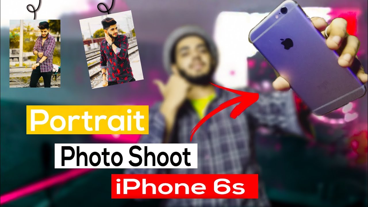 How to Get Portrait shot on iphone 6 /6s/5 /5s (Mr Deep) vlog - YouTube
