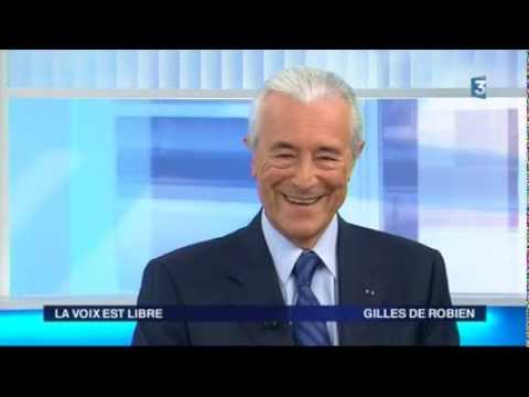 Gilles de Robien à la voix est libre france 3 Picardie - YouTube