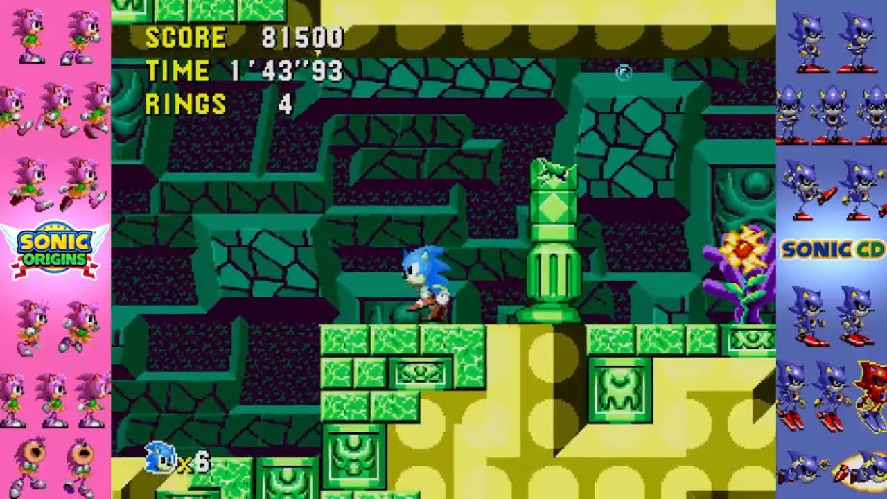 Sonic Origins- Sonic CD Classic (part 1) - YouTube
