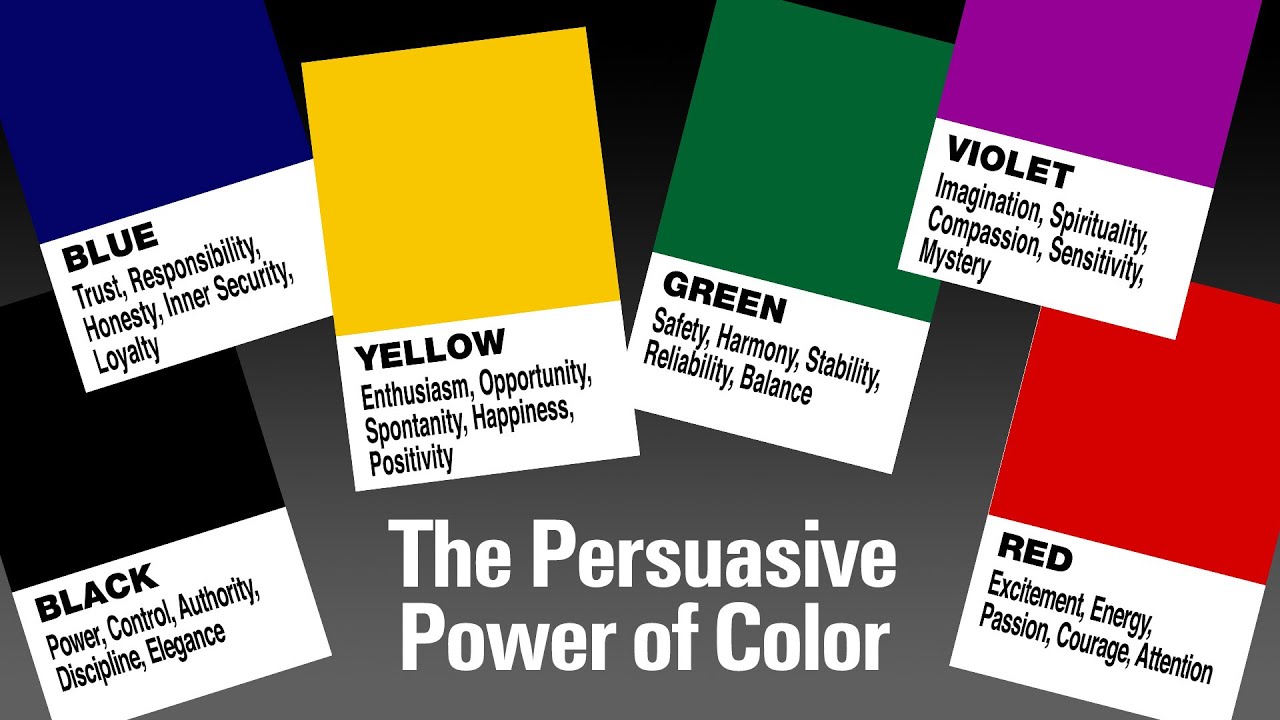 The Persuasive Power of Color - YouTube