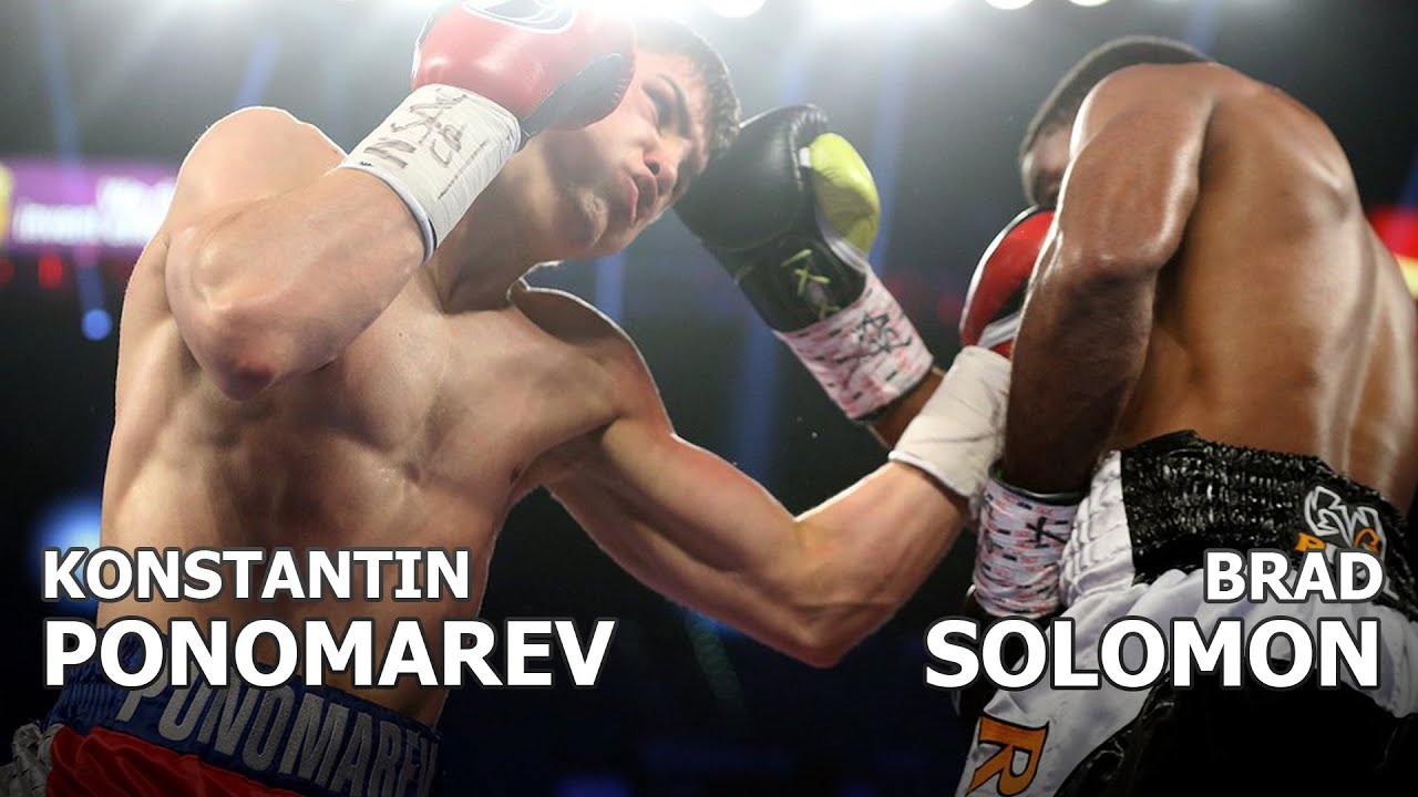 Konstantin Ponomarev vs Brad Solomon (Pacquiao vs Bradley) - YouTube