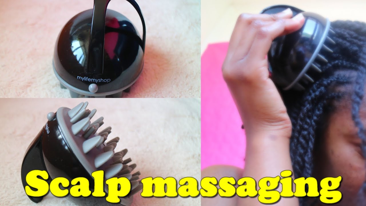 Scalp Massaging Brush [VANITY PLANET] Scalp Invigorator Review ️Jah ...