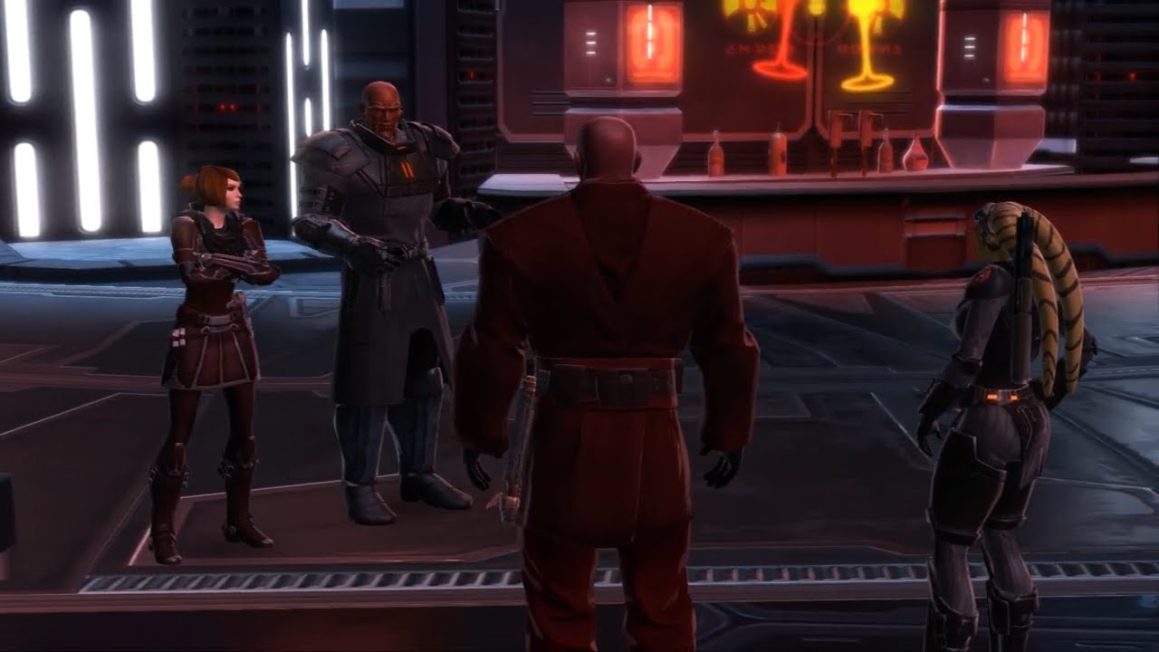 SWTOR Sith juggernaut Meeting with Dark Council and meeting Lord ...
