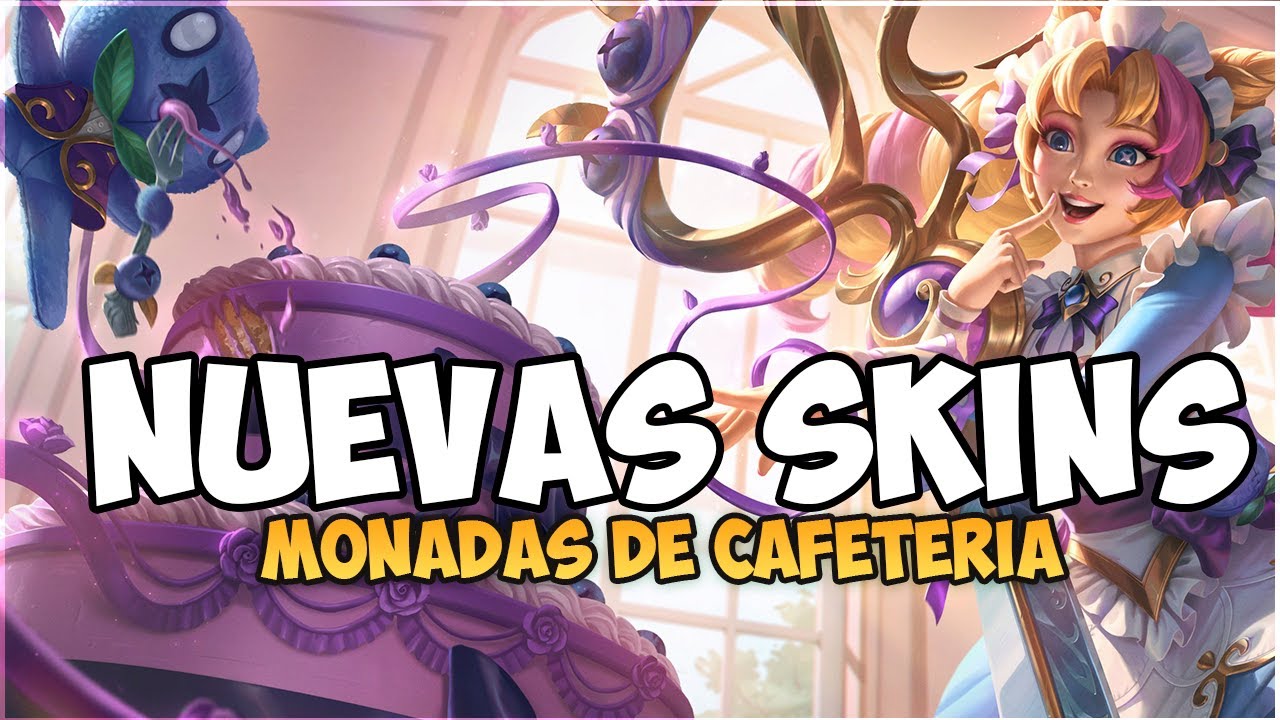 Nuevas Skins | Monadas de Cafetería + Arcane Jinx & Cait (IN GAME ...