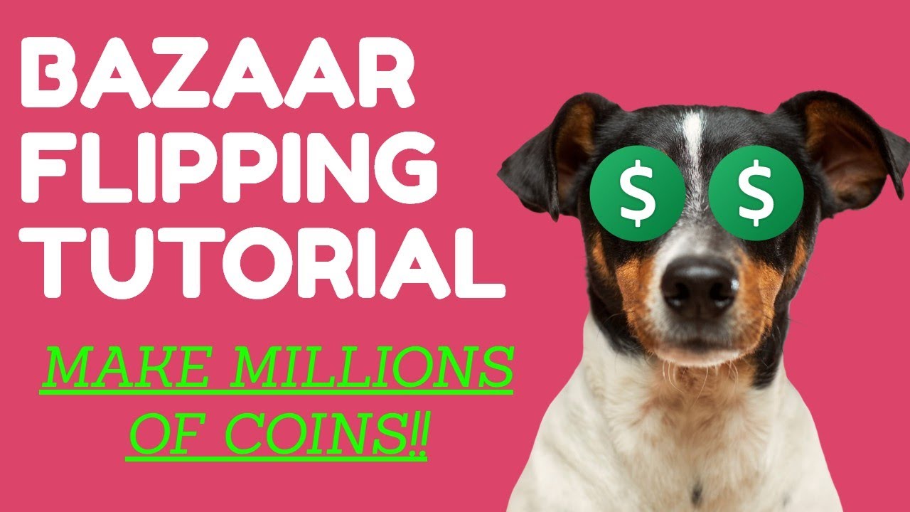 How to Bazaar Flip! Make MILLIONS of coins per hour bazaar flipping on ...