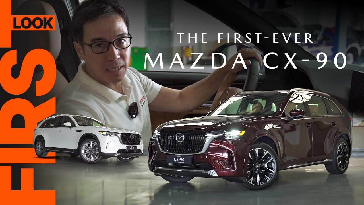 2024 Mazda CX-90 First Impressions | AutoDeal Walkaround - YouTube