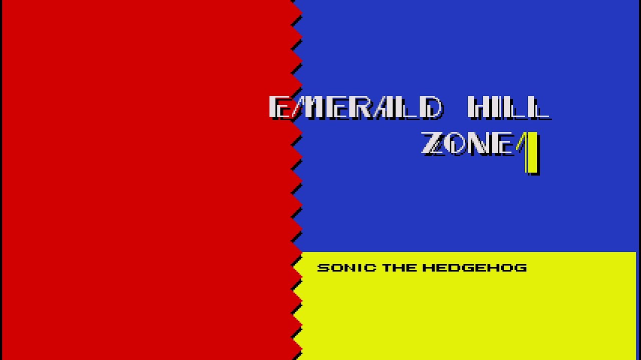Sonic The Hedgehog 2 - Emerald Hill Act. 1 Perfect Bonus - YouTube