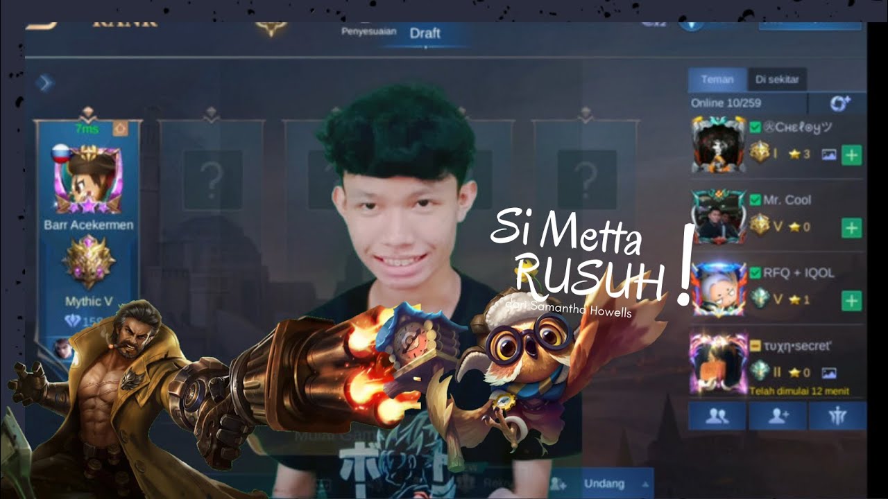 Roger perfect Best Build - Tutorial memakai Roger di rusuhi metta digie ...