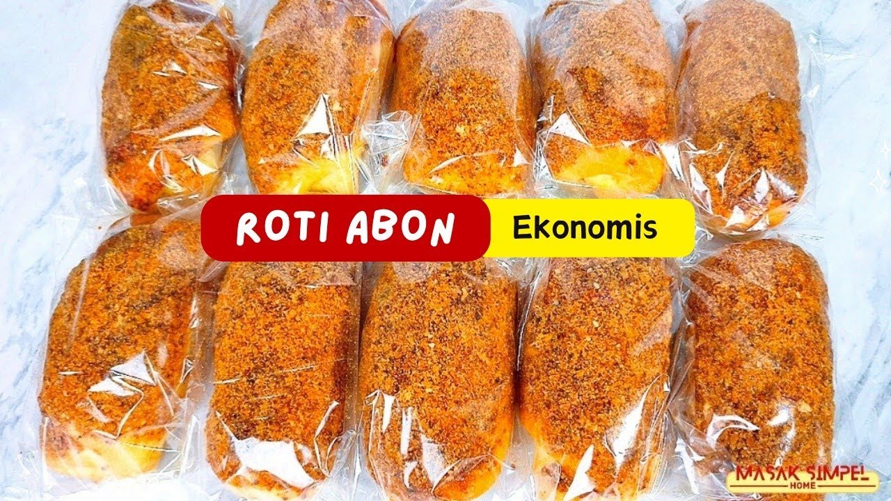 RESEP ROTI ABON EKONOMIS‼️Buat suguhan, hampers, snack box, atau jualan ...