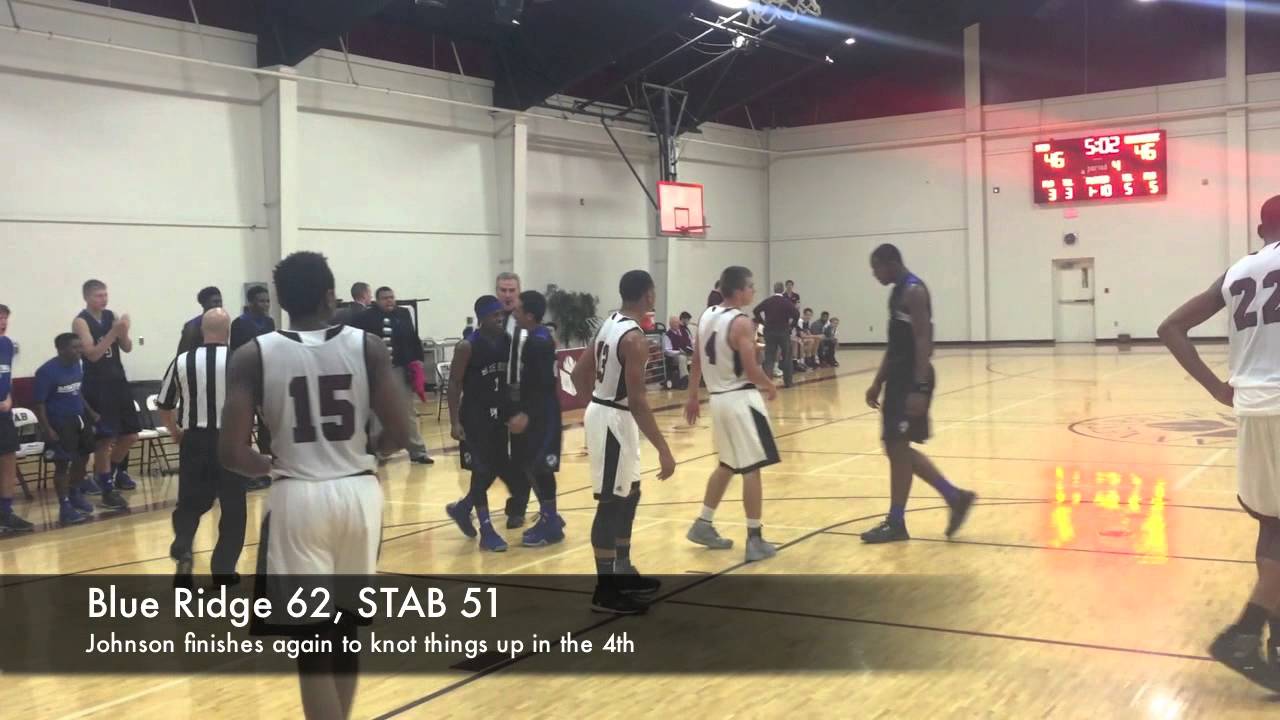 Blue Ridge basketball beats STAB in the 4th - YouTube