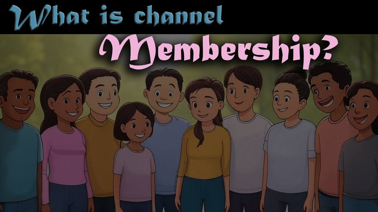 What is channel Membership? - YouTube
