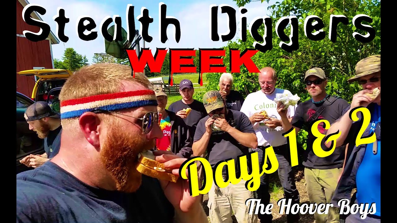 Metal Detecting Colonial Cellar Holes NH | Stealth Diggers Week Days 1 ...
