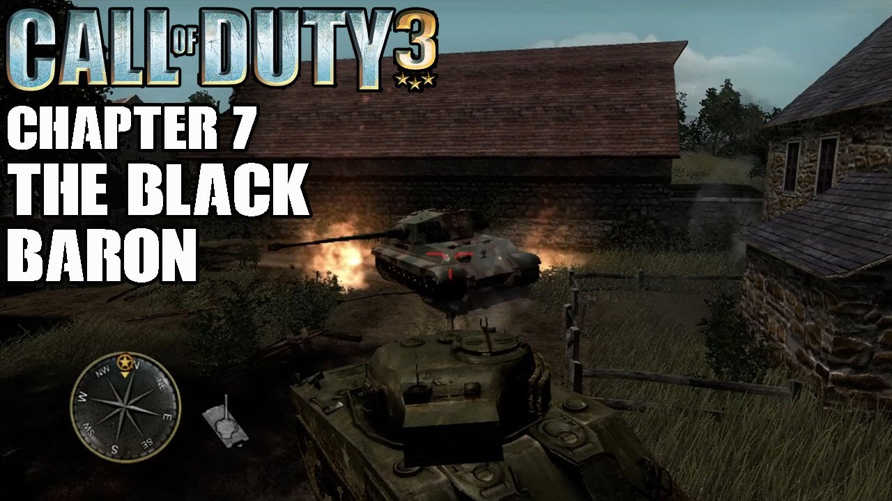 Call of Duty 3 Chapter 7: The Black Baron - Full Gameplay Walkthrought ...