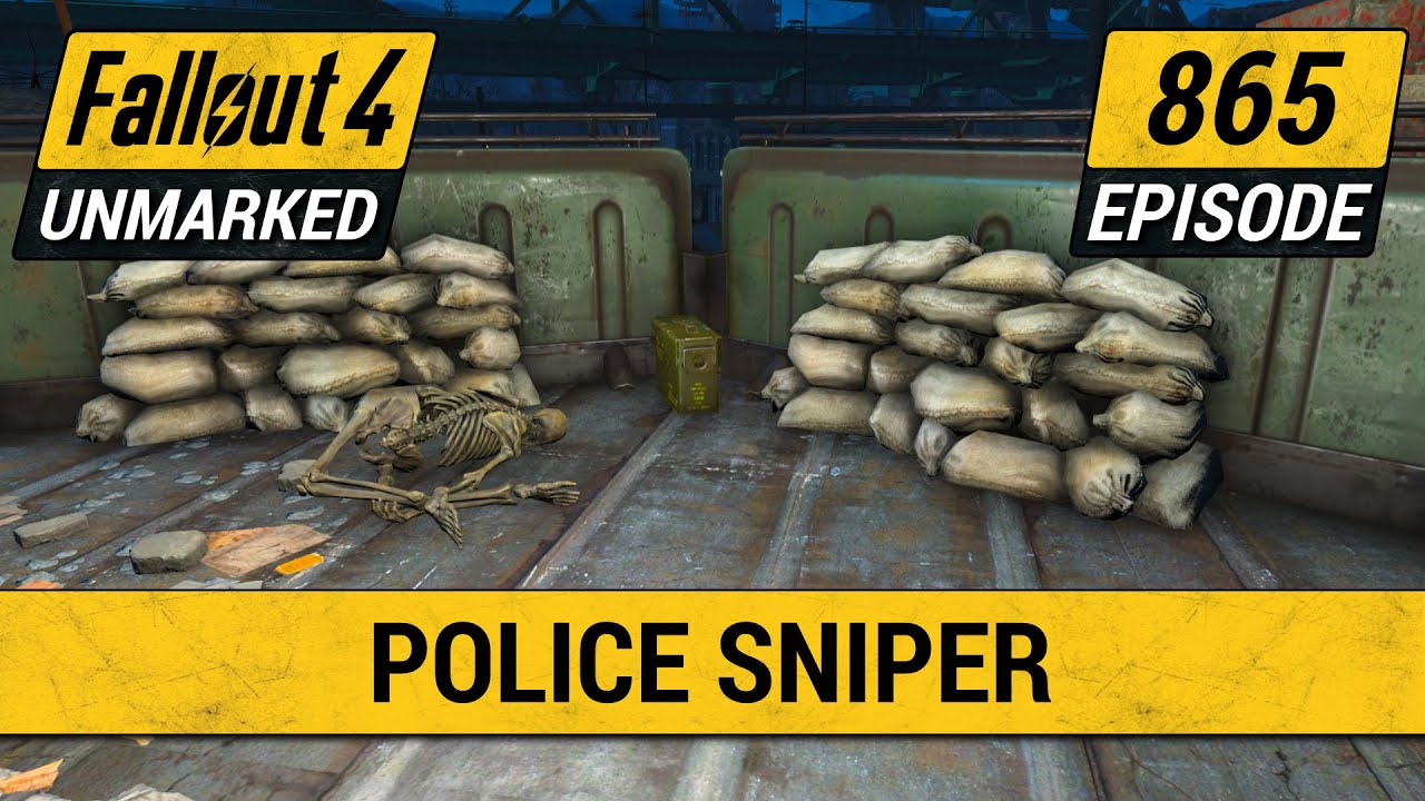 Boston Police Sniper | Fallout 4 Unmarked | Ep. 865 - YouTube