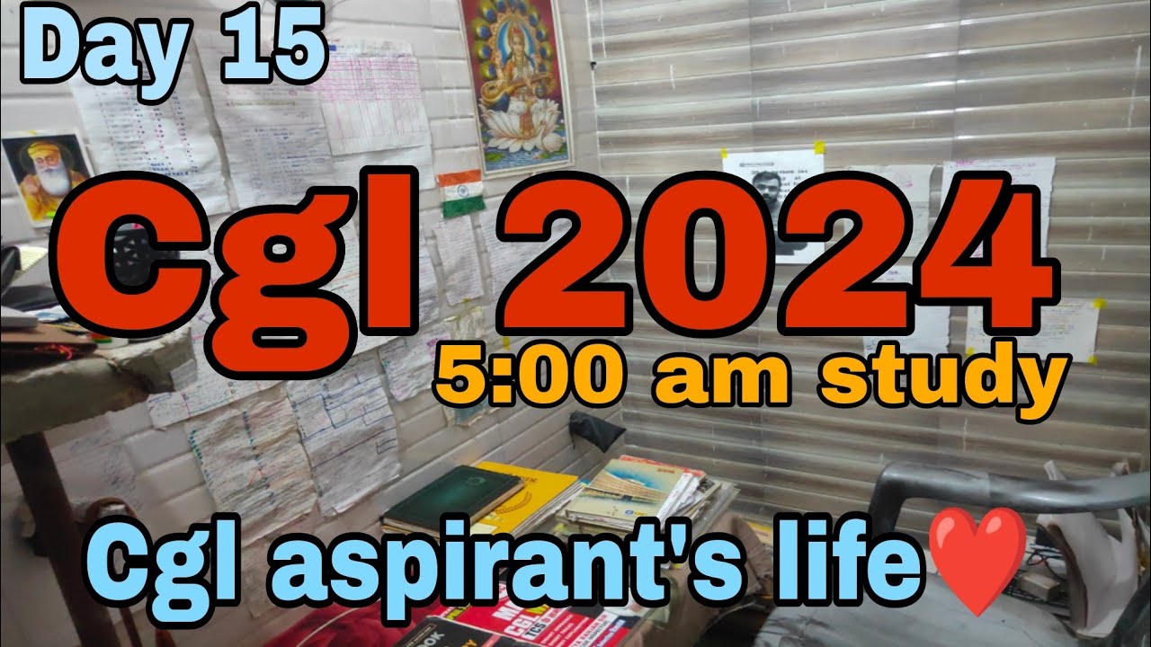 Day 15 📚A day in life of ssc cgl aspirant | Daily routine of ssc ...